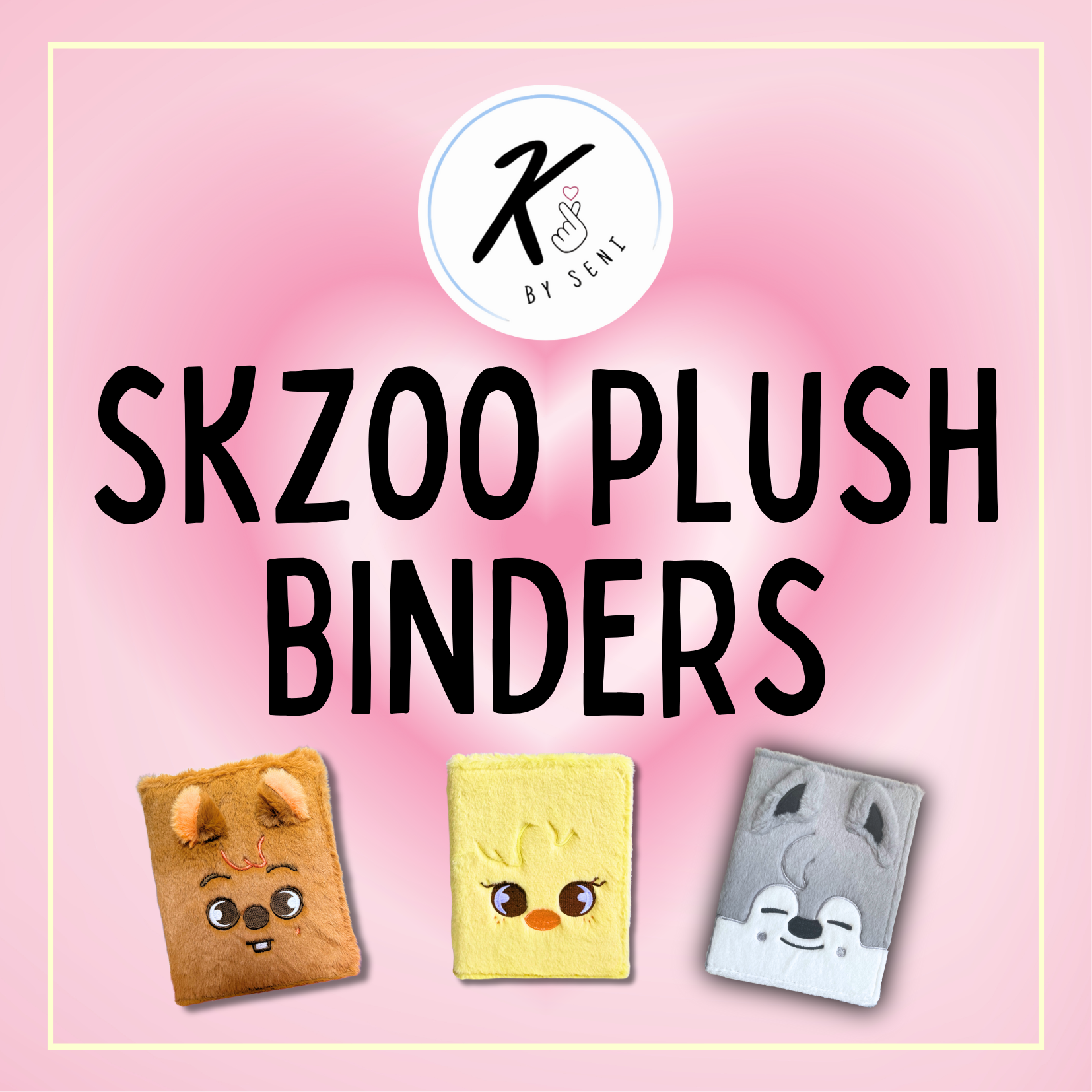 SKZOO PLUSH BINDERS – Kbyseni